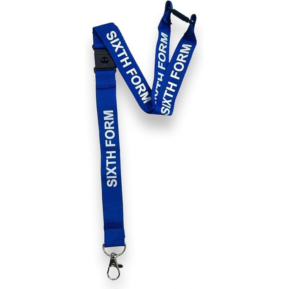 15mm 6th Form Lanyard With 3 Point ( triple ) Safety Breakaway