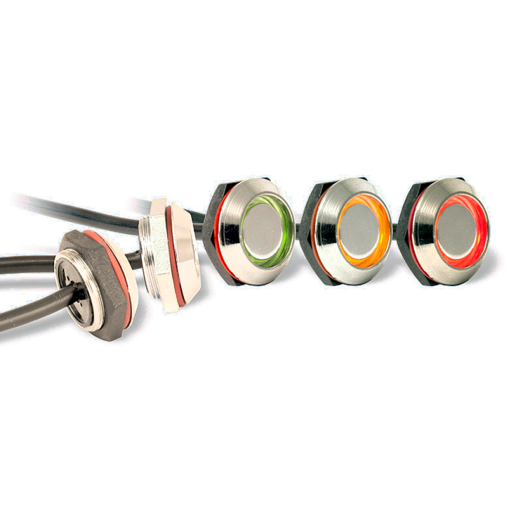 PAC-05 iButton probes with bicolour LED (metal casing)
