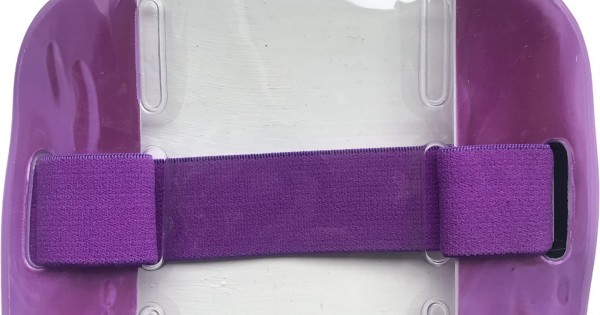 Purple High Visibility ID Armband