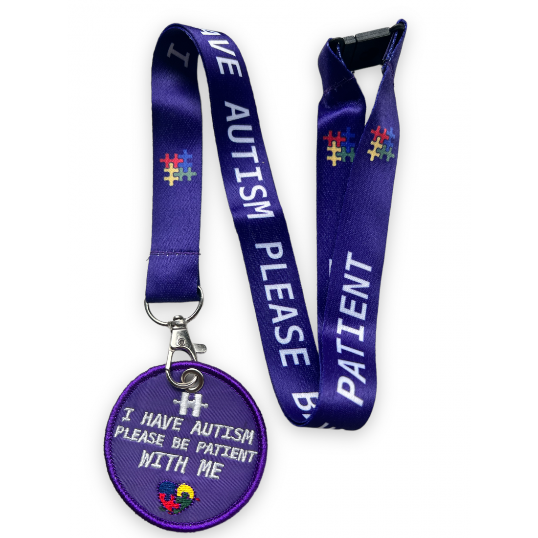 Autism Awareness Lanyard