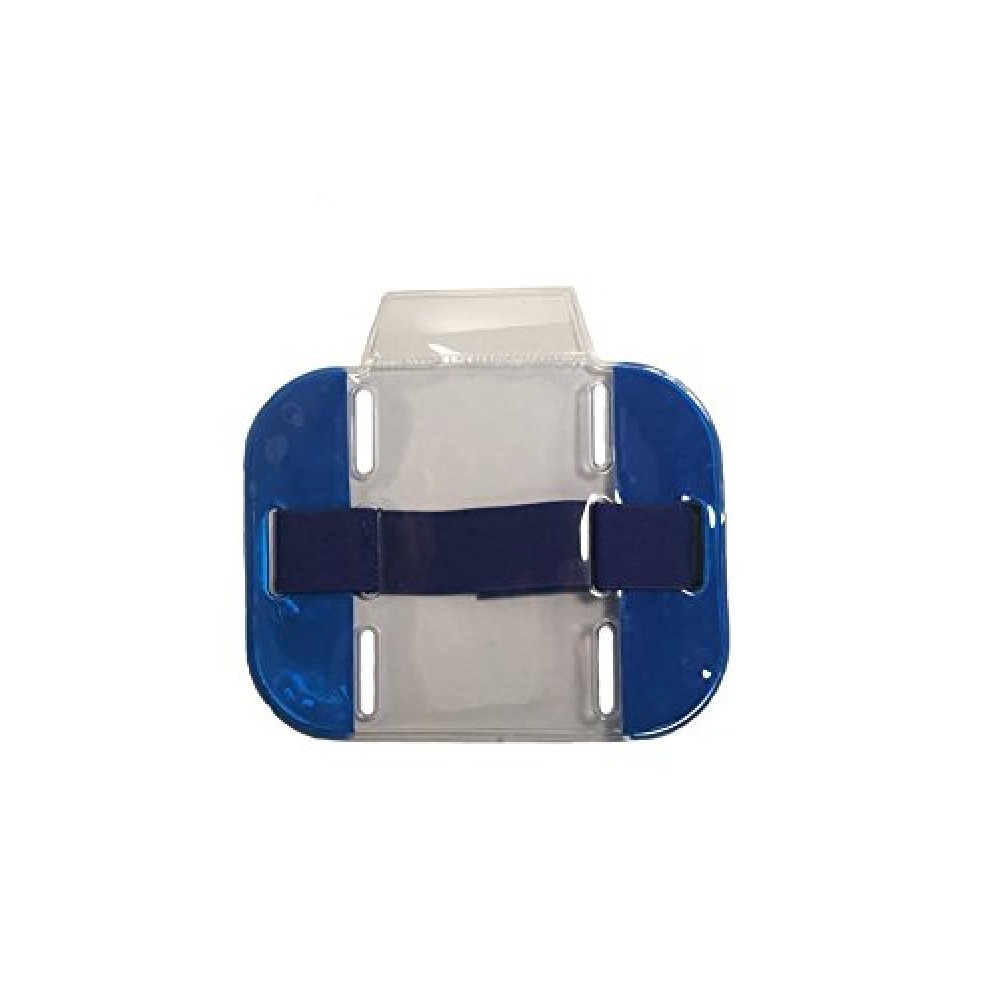 Blue High Visibility ID Armband