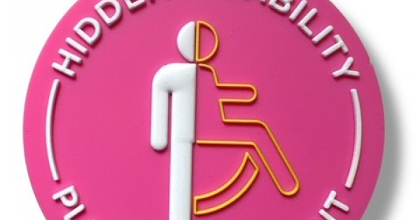 Hidden Disability Visual Awareness Disc Tag, Please Be Patient with Me ...