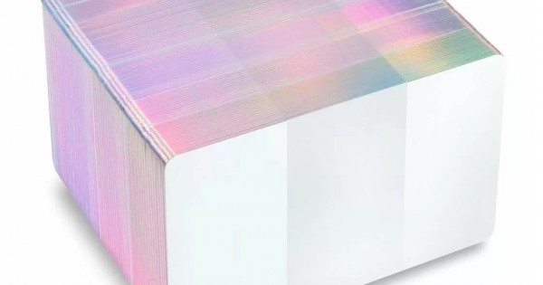 holographic card printer cards