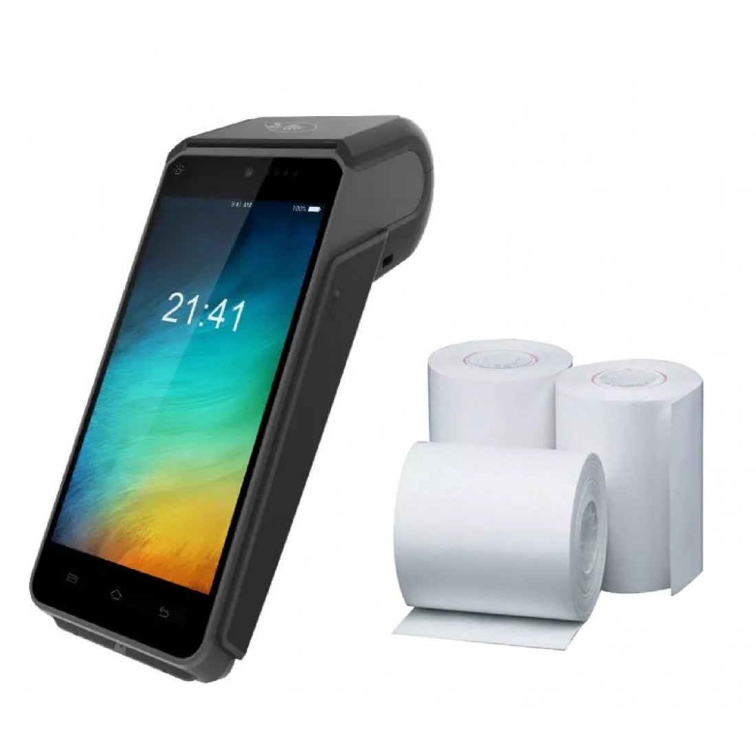 Replacement Receipt Paper for Ingenico DX8000 Payment Device, 20 Rolls