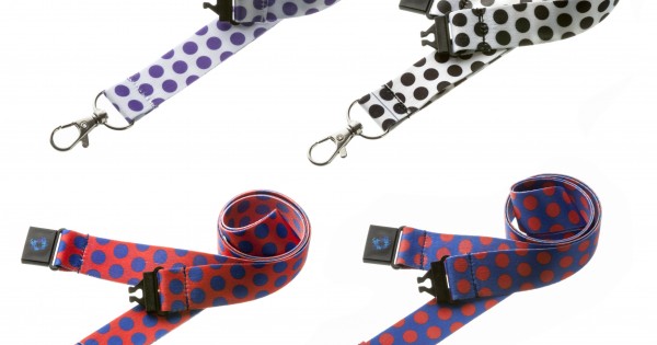 Polka Dot Lanyards
