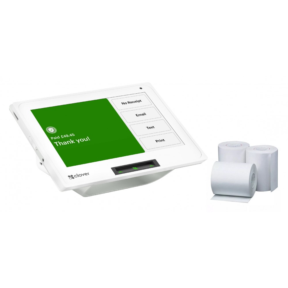 Replacement Receipt Paper for Clover Mini, 20 Rolls