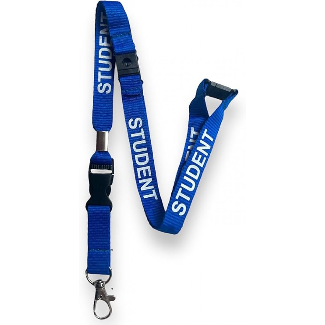 15mm Student Lanyard With 3 Point ( Triple ) Safety Breakaway