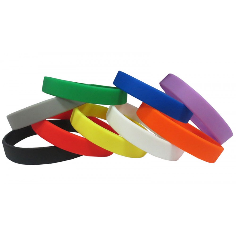 Adult Plain Colour Wristbands